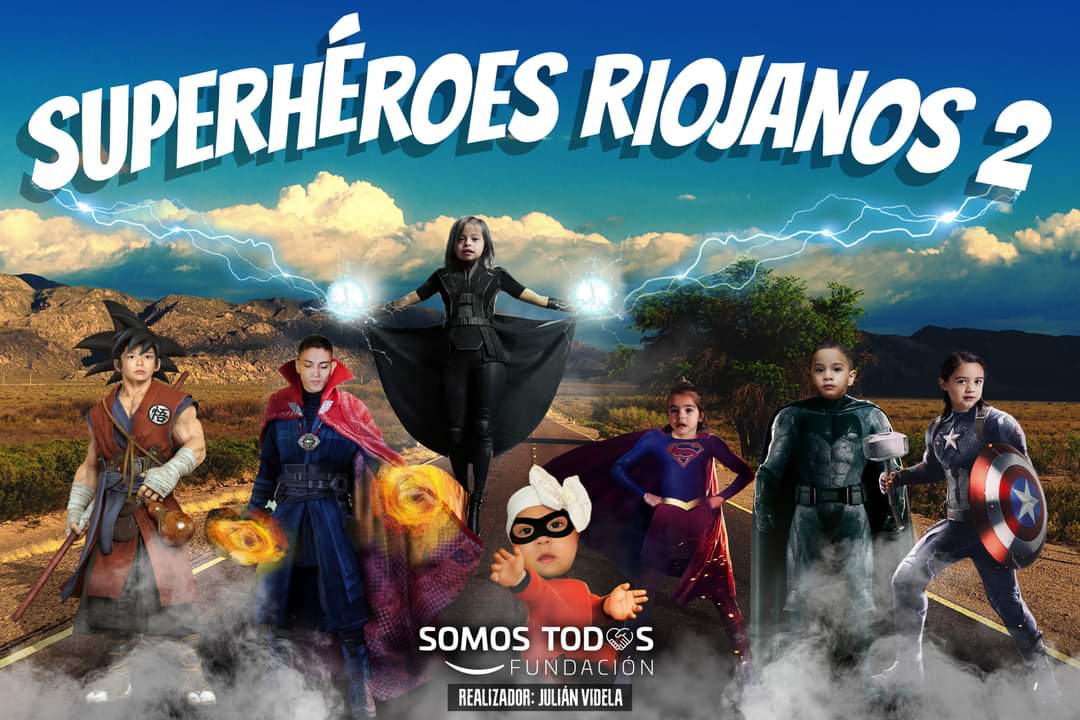 Realizaron segunda edición de Superhéroes Riojanos