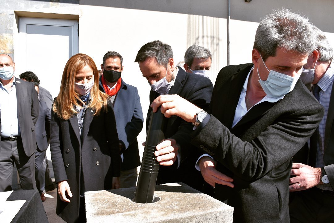 Azulay acompañó a Cabandié en visita a San Juan