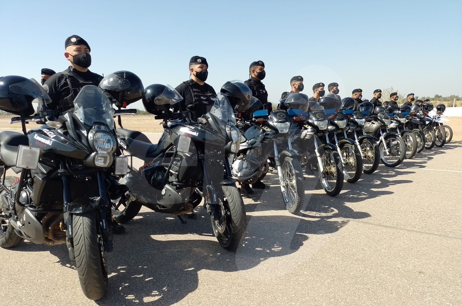 La División Policía Motorizada celebró un nuevo aniversario