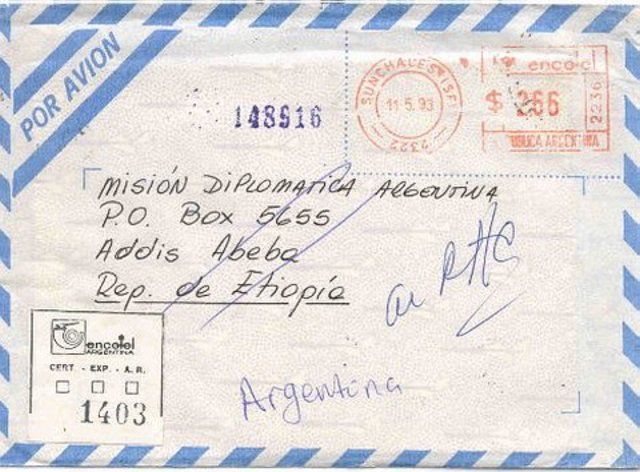 Certamen Internacional de Cartas por Correo