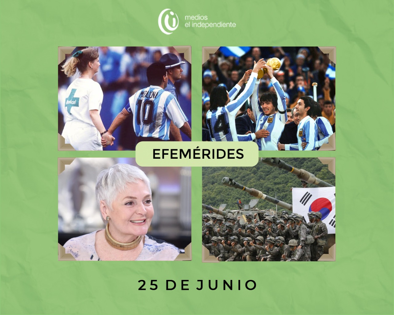 Efemérides del 25 de junio: ¿Qué pasó un día como hoy?