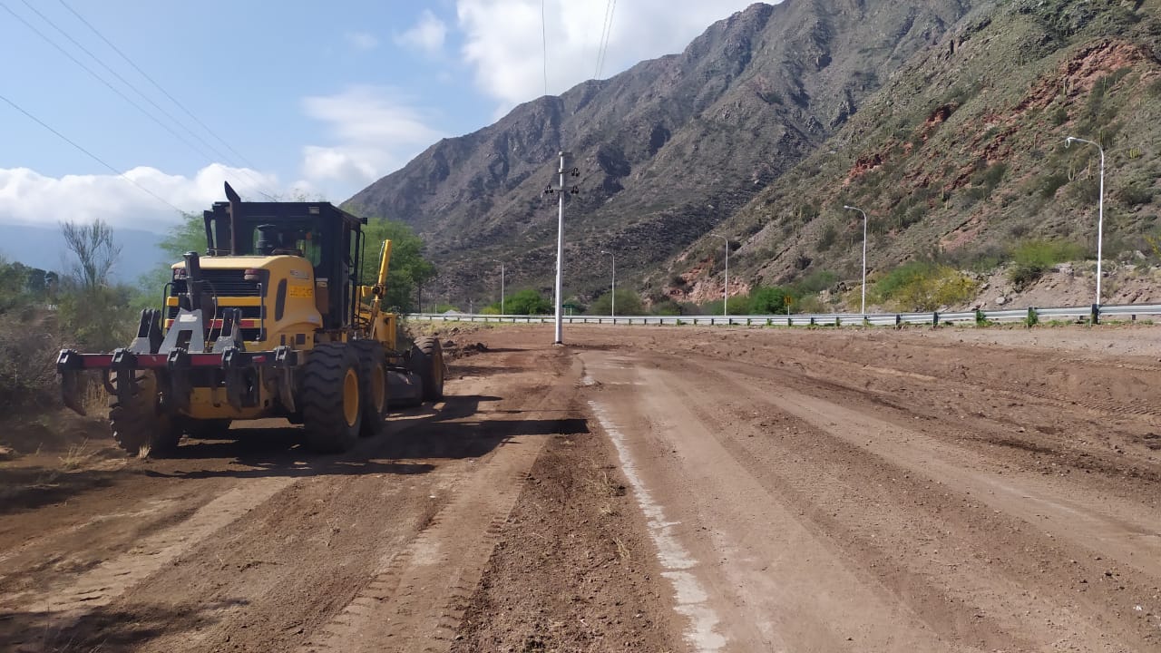 Vialidad Nacional avanza con el mantenimiento de Ruta Nacional 75