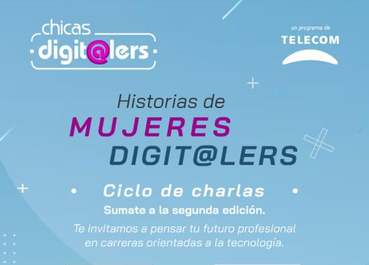 Invitan al Ciclo de Charlas "Mujeres Digit@lers"
