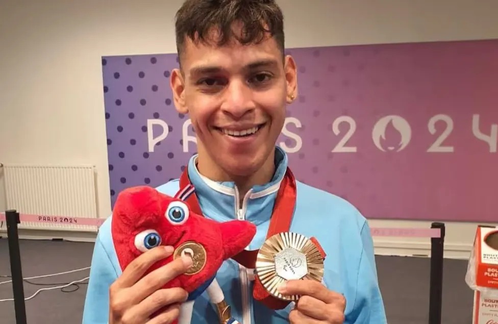 Alexis Chávez consiguió la sexta medalla para Argentina en los Juegos ...