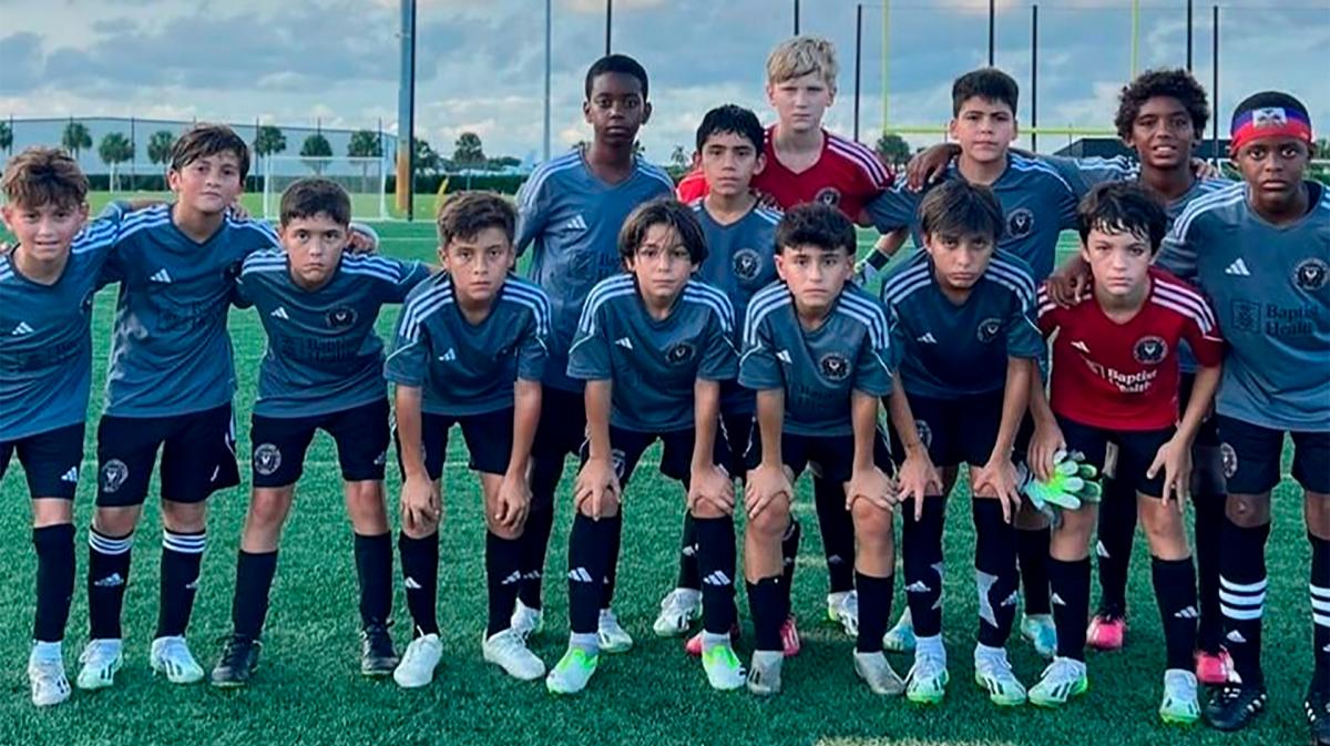 Thiago Messi debutó en el Inter Miami