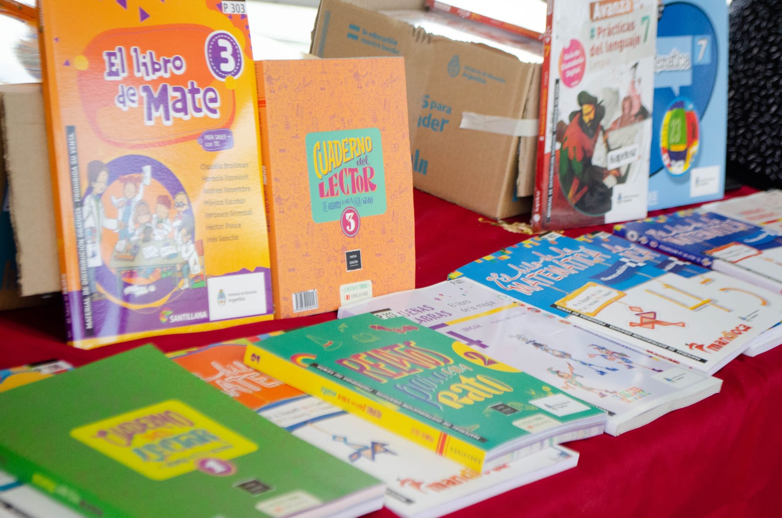 Educación entregó 80 mil libros para estudiantes de toda la provincia