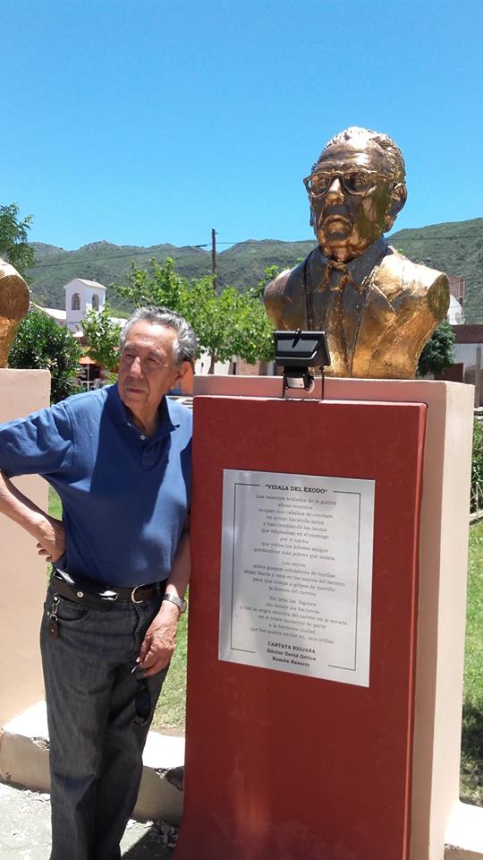 Homenaje a los poetas riojanos David Gatica y Ariel Ferraro