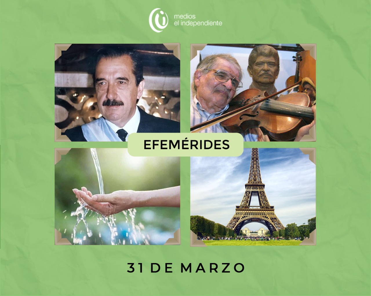 Efemérides del 31 de marzo: ¿Qué pasó un día como hoy?