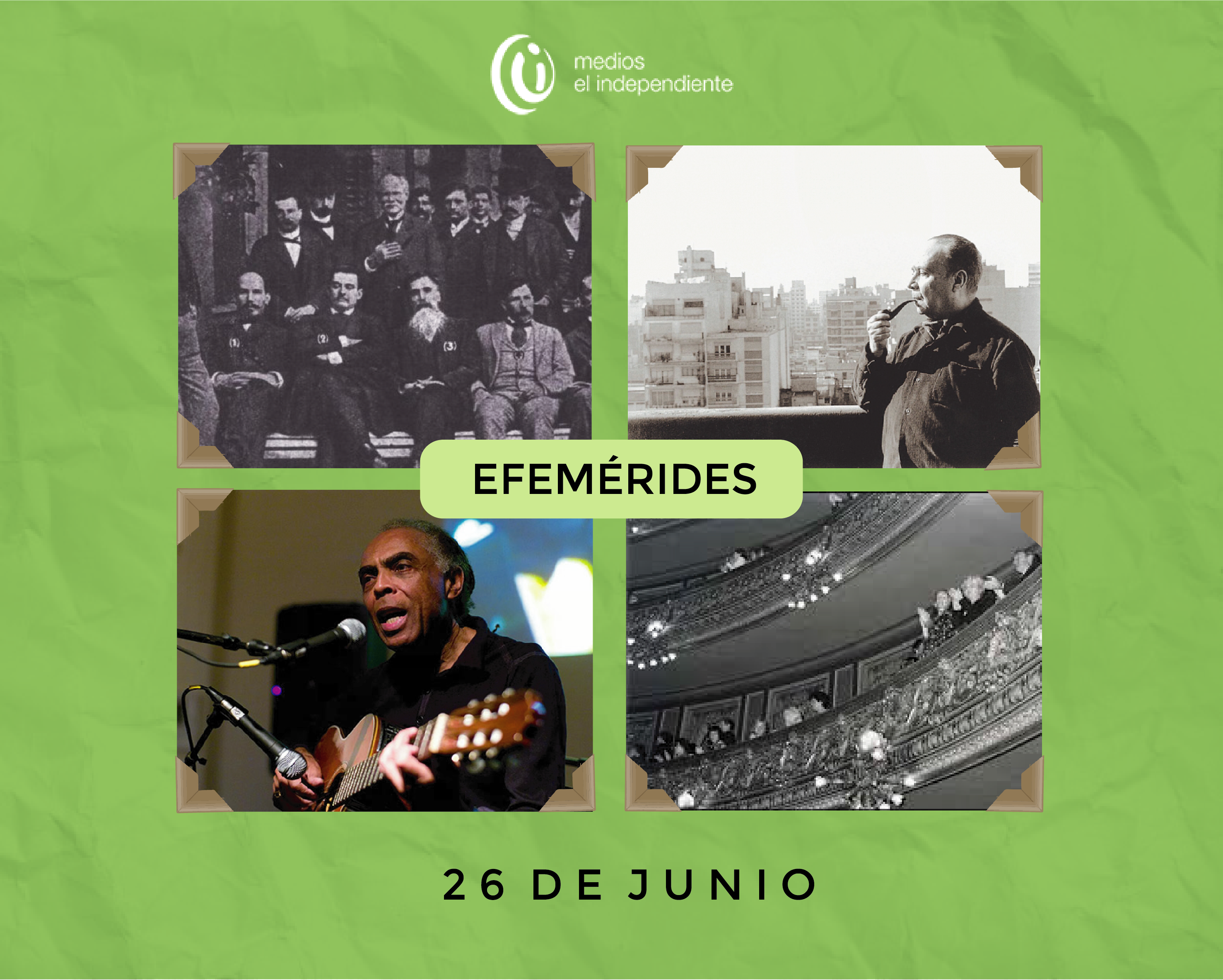 Efemérides del 26 de junio: ¿Qué pasó un día como hoy?