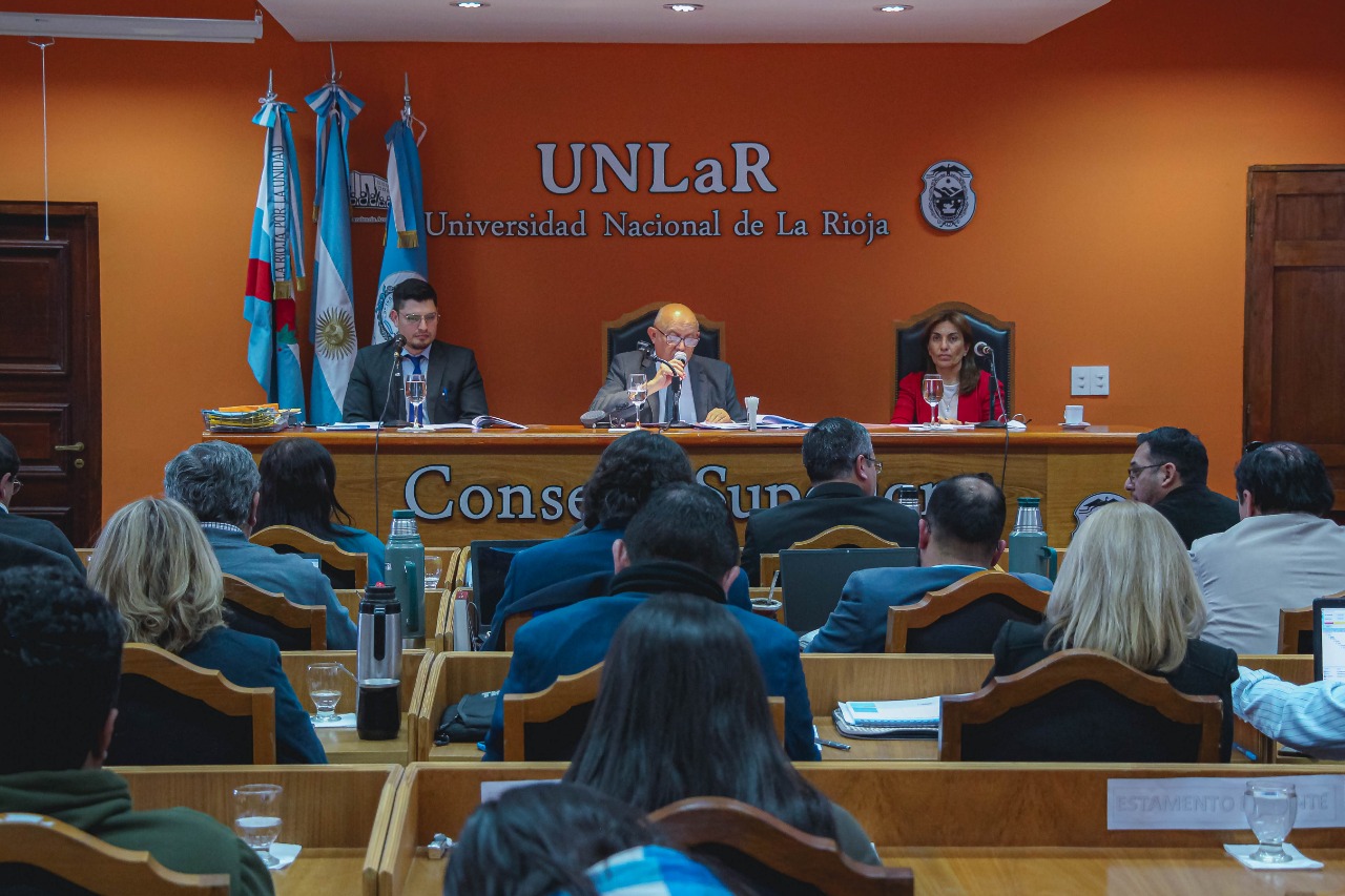 UNLaR: el Consejo Superior realizó la séptima sesión ordinaria