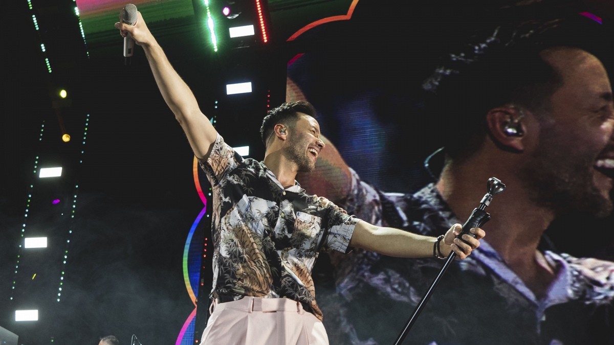 Luciano Pereyra enamoró con su música a un colmado anfiteatro de Jesús ...