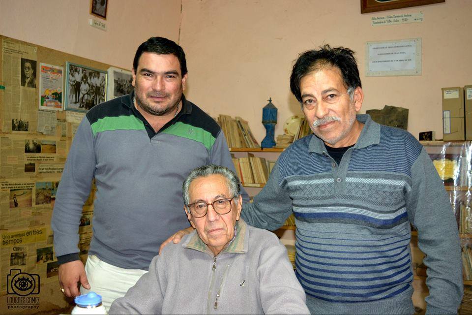 Ulapes: Equipo de Cultura municipal visitó la casa natal de David Gatica.