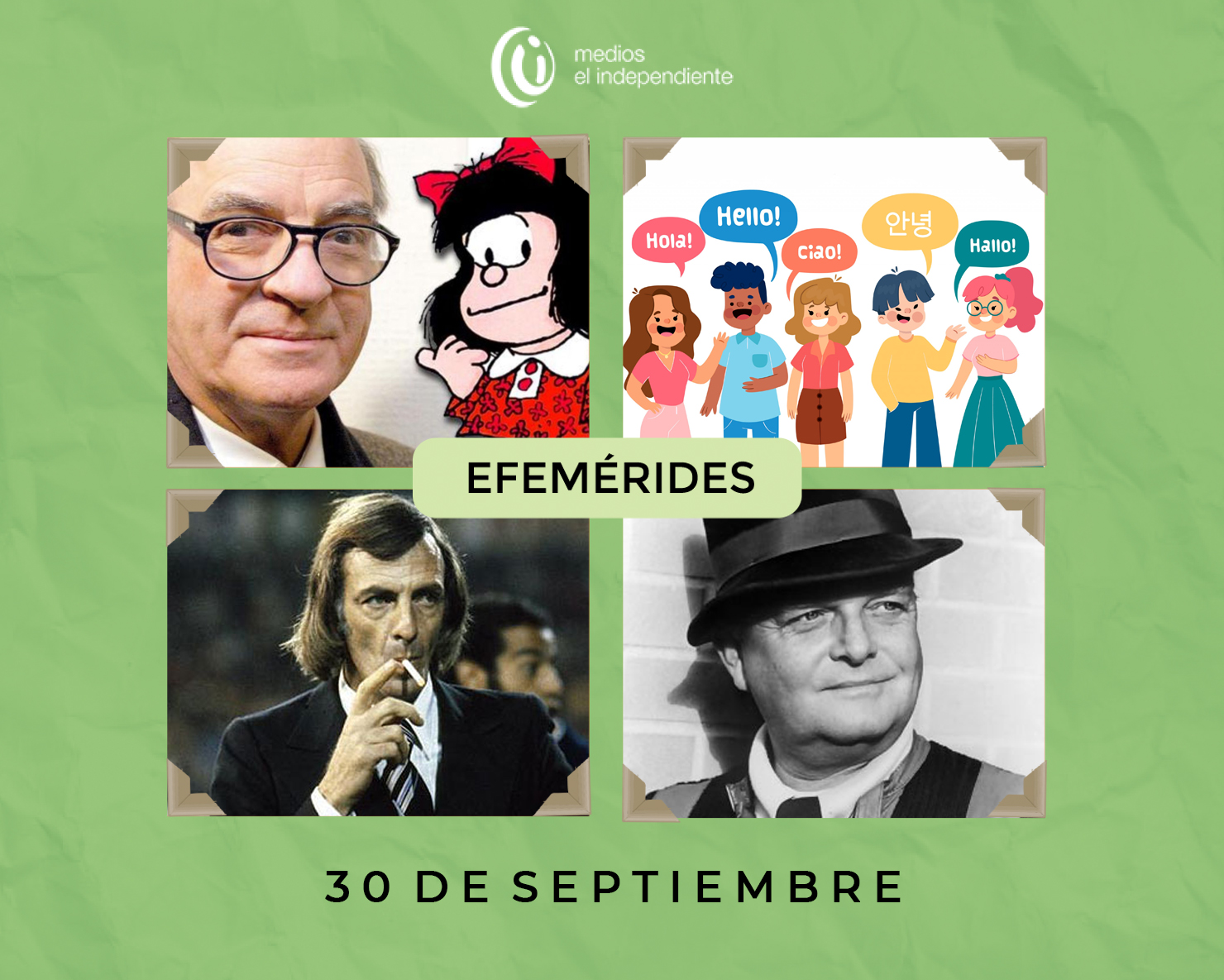 Efemérides del 30 de septiembre: ¿Qué pasó un día como hoy?