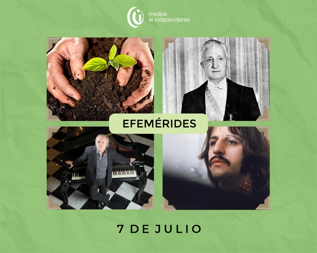 Efemérides del 7 de julio: ¿Qué pasó un día como hoy?