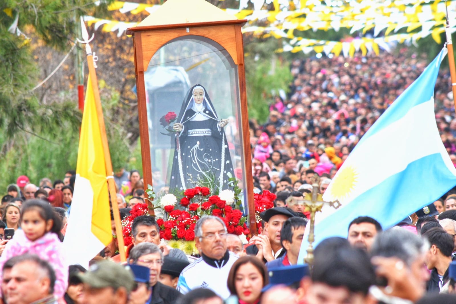 Se llevaron a cabo las fiestas patronales de Santa Rita de Catuna