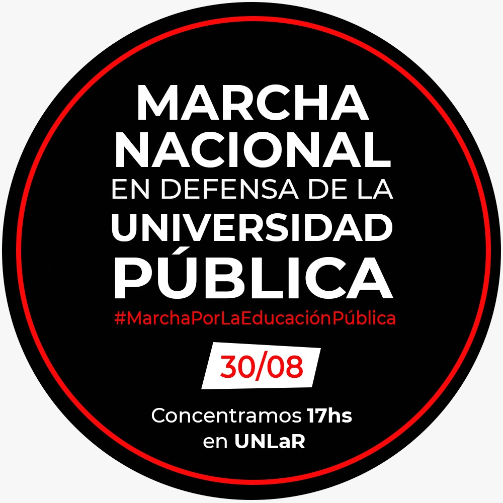 Realizan marcha federal en defensa de la universidad pública