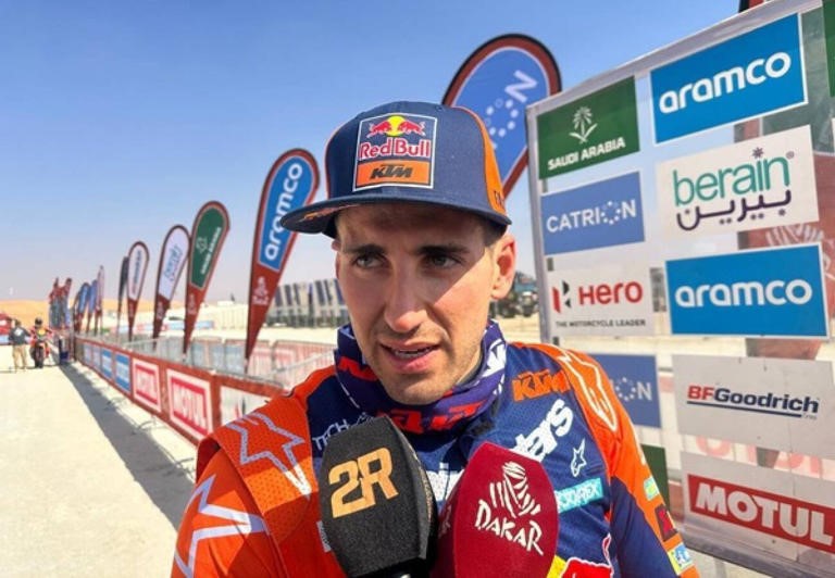 Rally Dakar: Luciano Benavides terminó cuarto en la categoría Motos