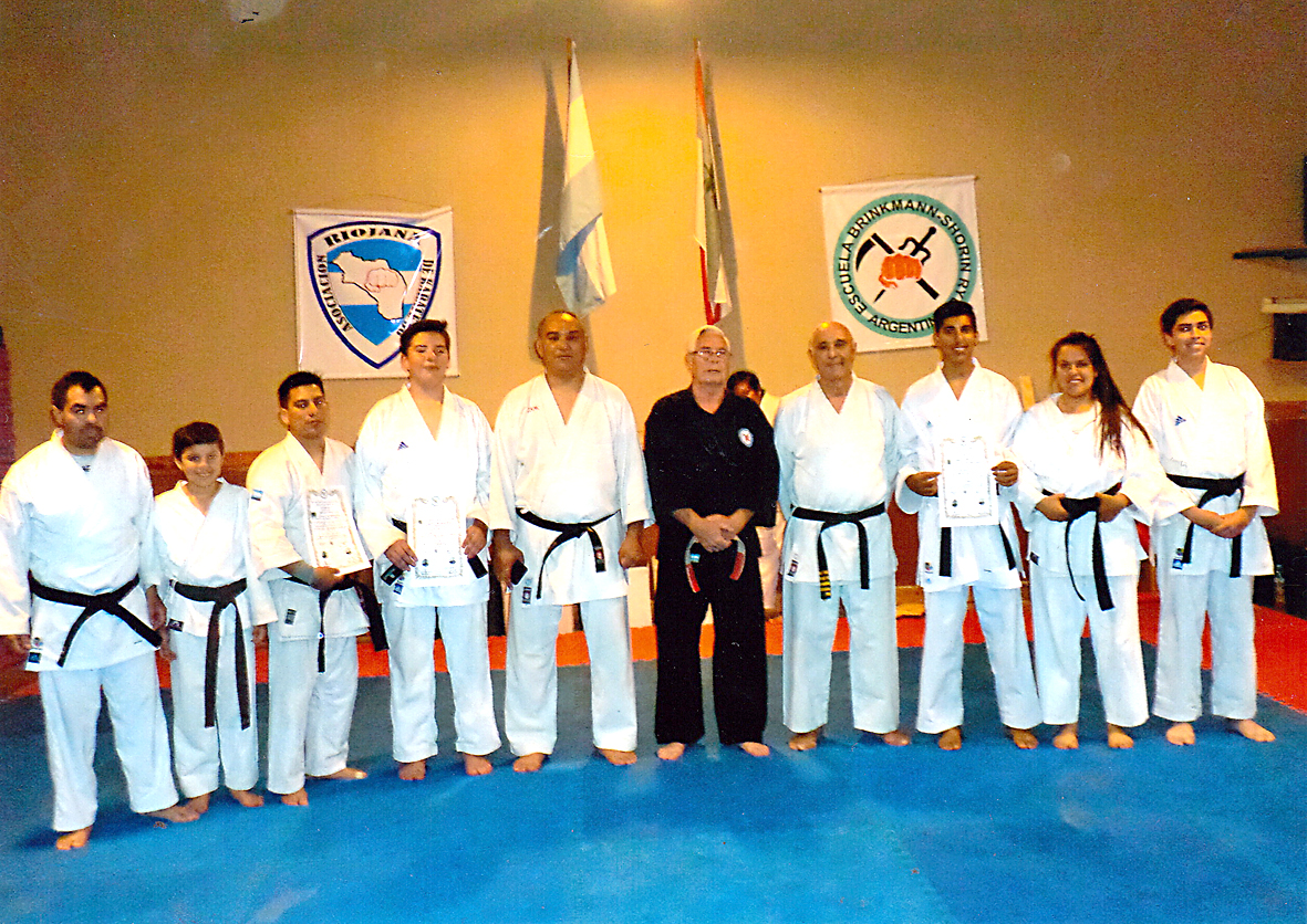 Escuela Brinkmann de Karate-Do y Kobudo Filial La Rioja con J. Jocker