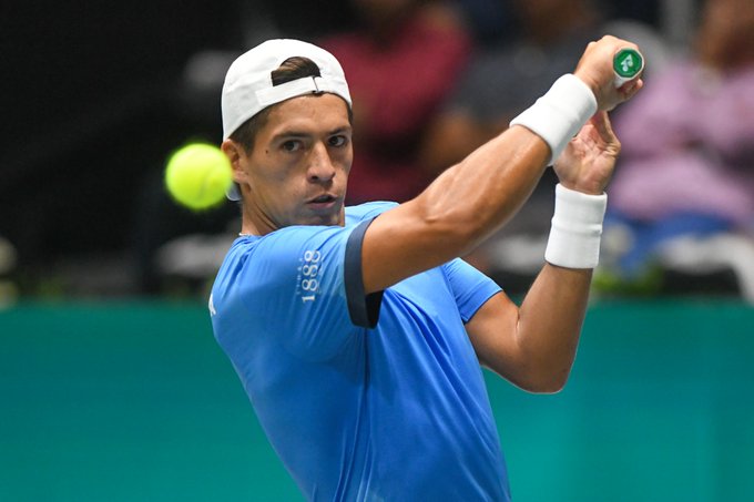 Así fue el encuentro con derrota de Sebastián Báez ante Suecia