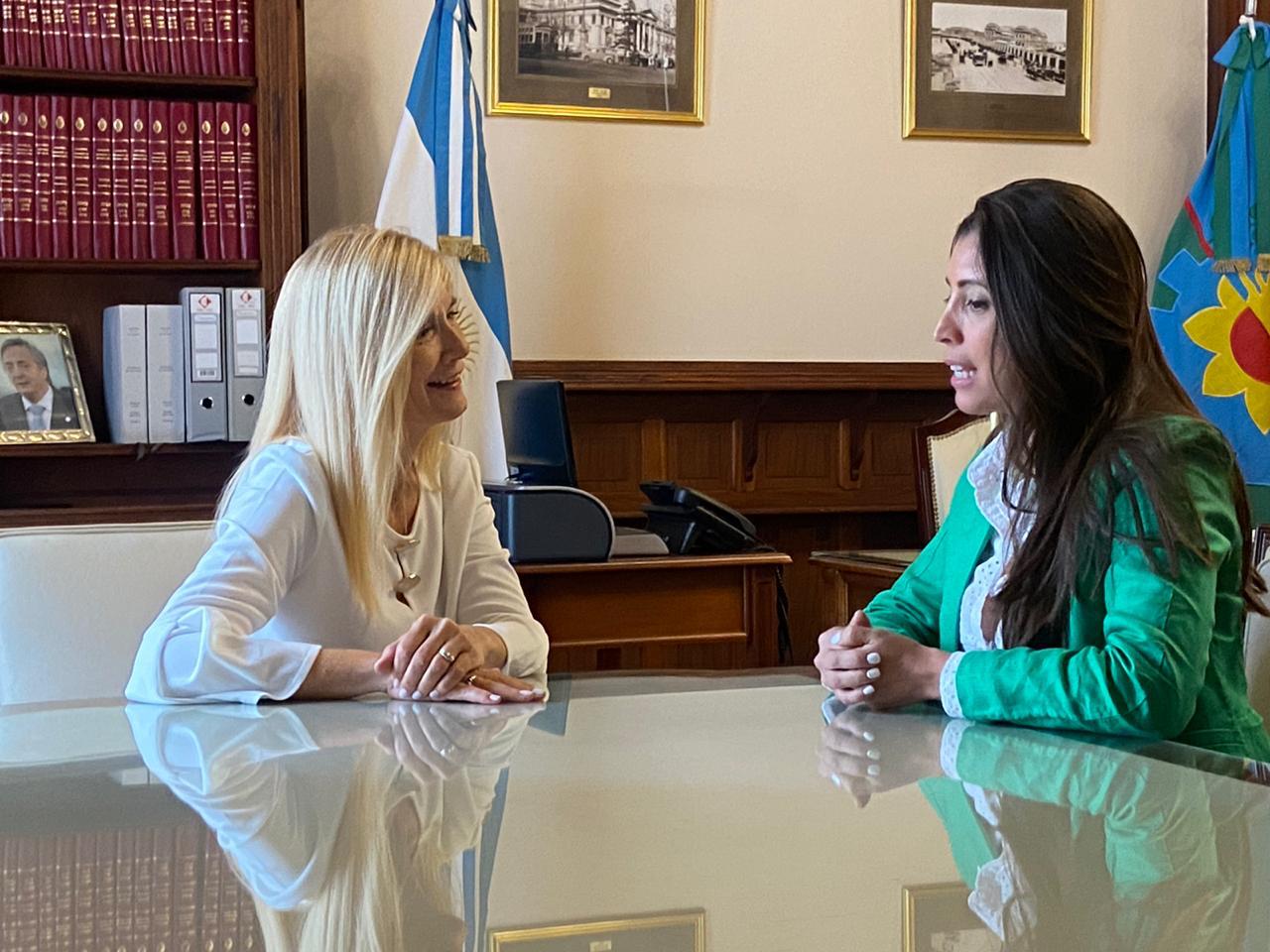 La vicegobernadora Florencia López se reunió con su par de Buenos Aires