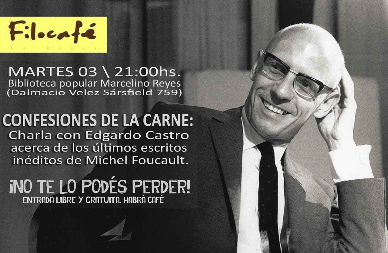 Encuentro Filocafé con Edgardo Castro y Confesiones de la carne