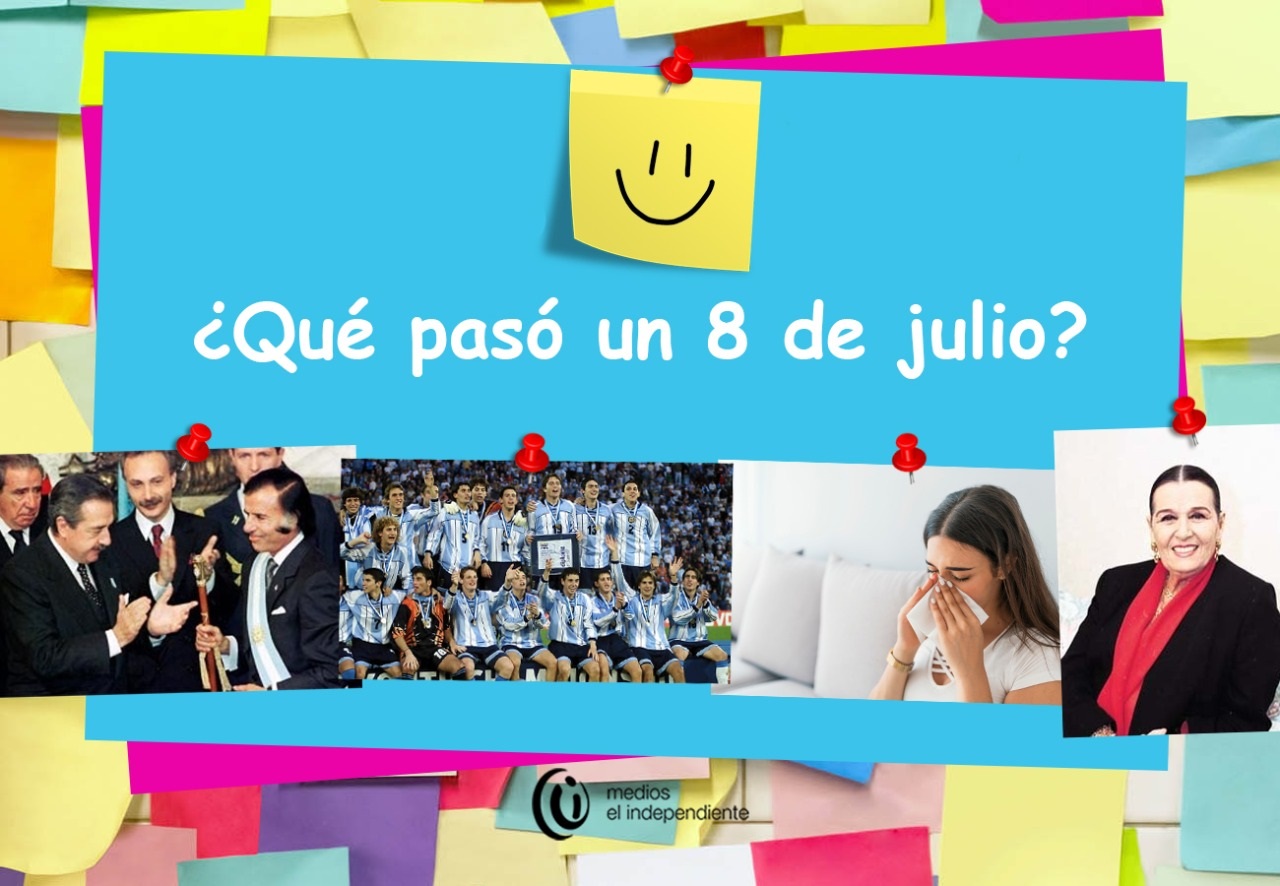 Efemérides de hoy: qué pasó un 8 de julio