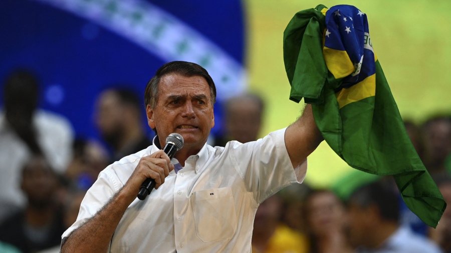 Bolsonaro lanzó la campaña para su reelección presidencial