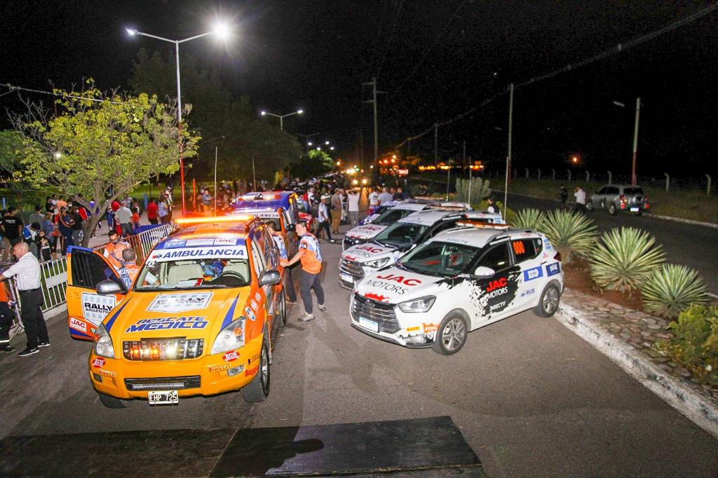 Se realizó la largada simbólica del Rally Argentino