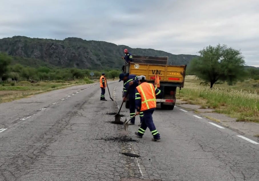 Vialidad Nacional continua con el mantenimiento de la Ruta Nacional 79