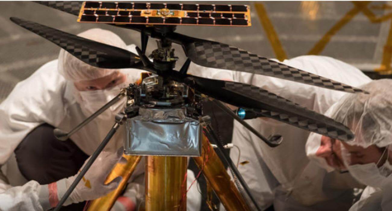 Cómo es Ingenio, el helicóptero de la NASA que volará en Marte