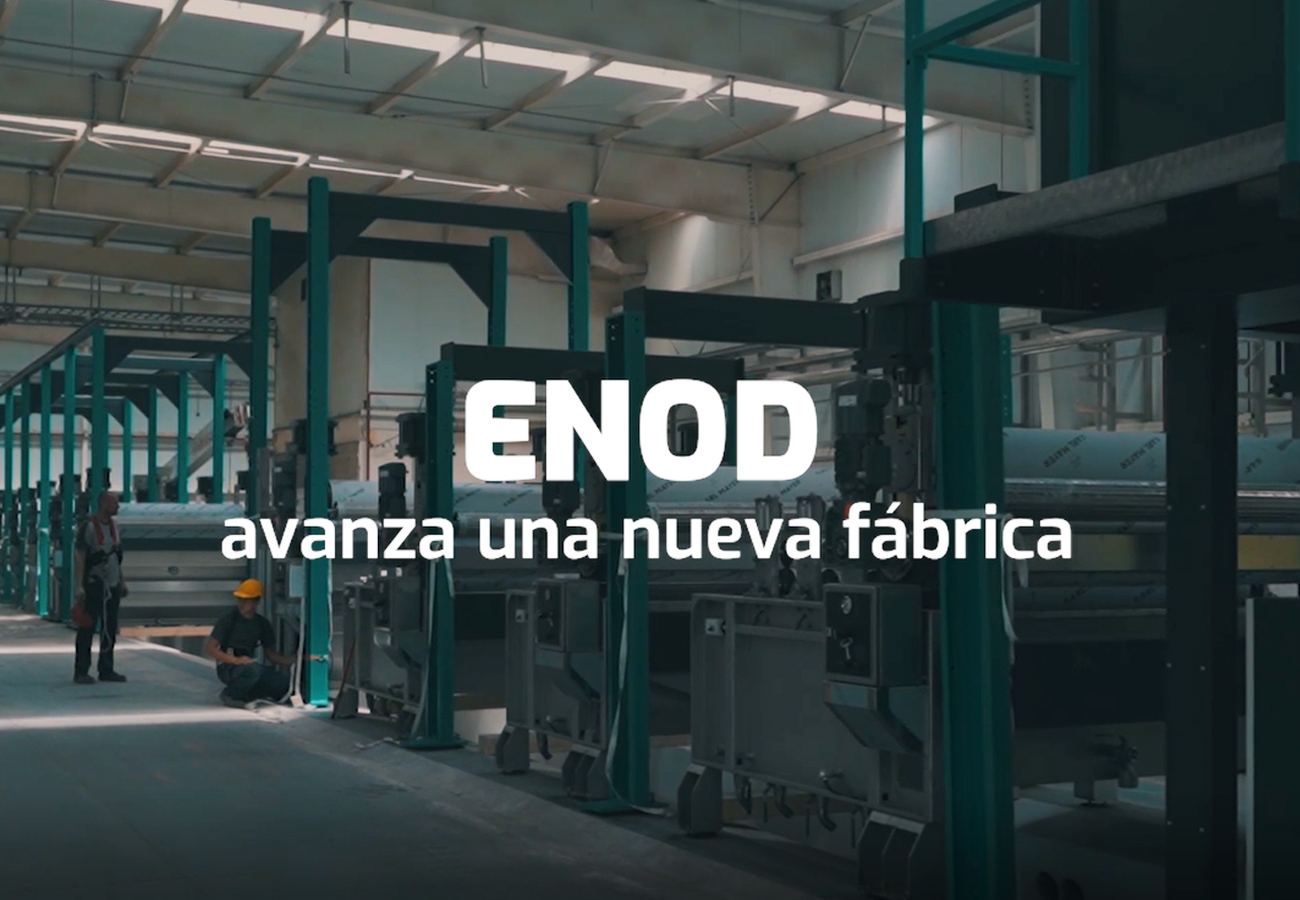 Avanzan a paso firme las obras en la fábrica Enod
