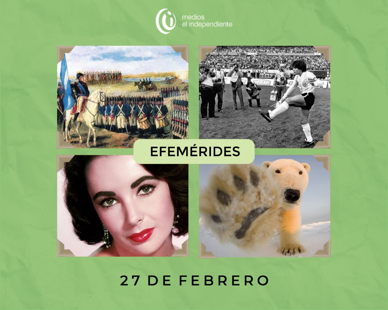 Efemérides del 27 de febrero: ¿Qué pasó un día como hoy?
