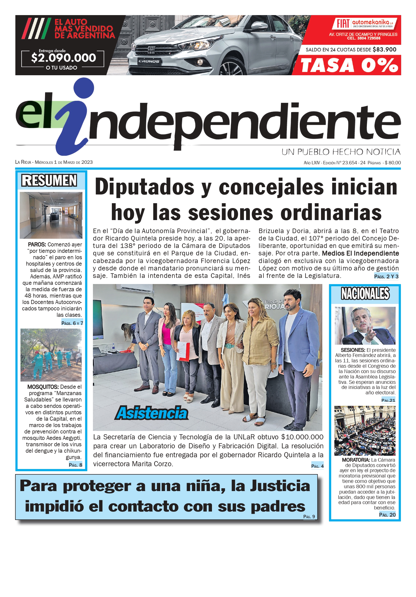 Diario El Independiente :: Edición Papel