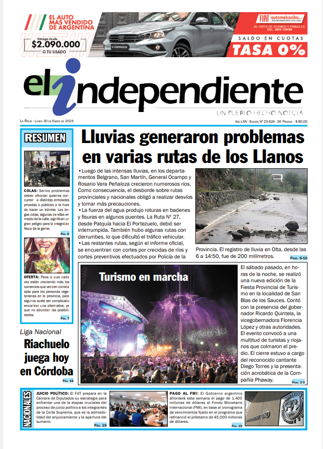 Diario El Independiente :: Edición Papel