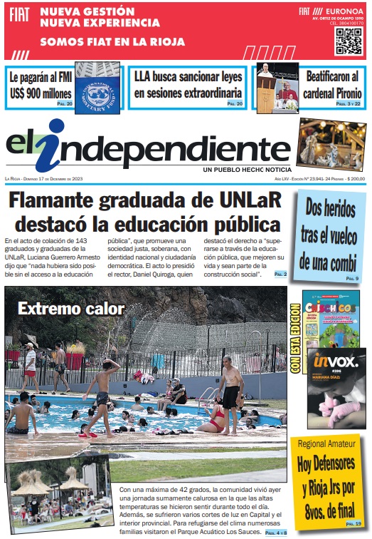 El Independiente || EDICIÓN PAPEL