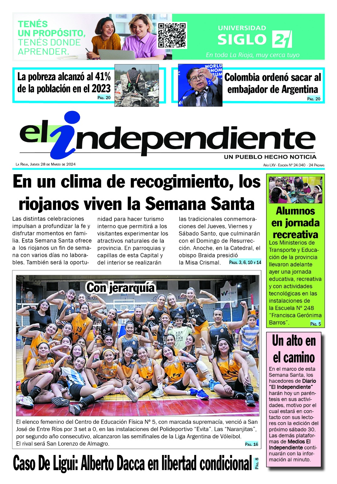 Diario El Independiente || Edición Digital
