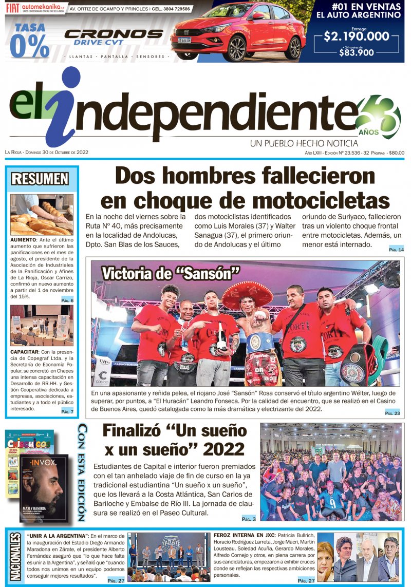 Diario El Independiente :: Edición Digital